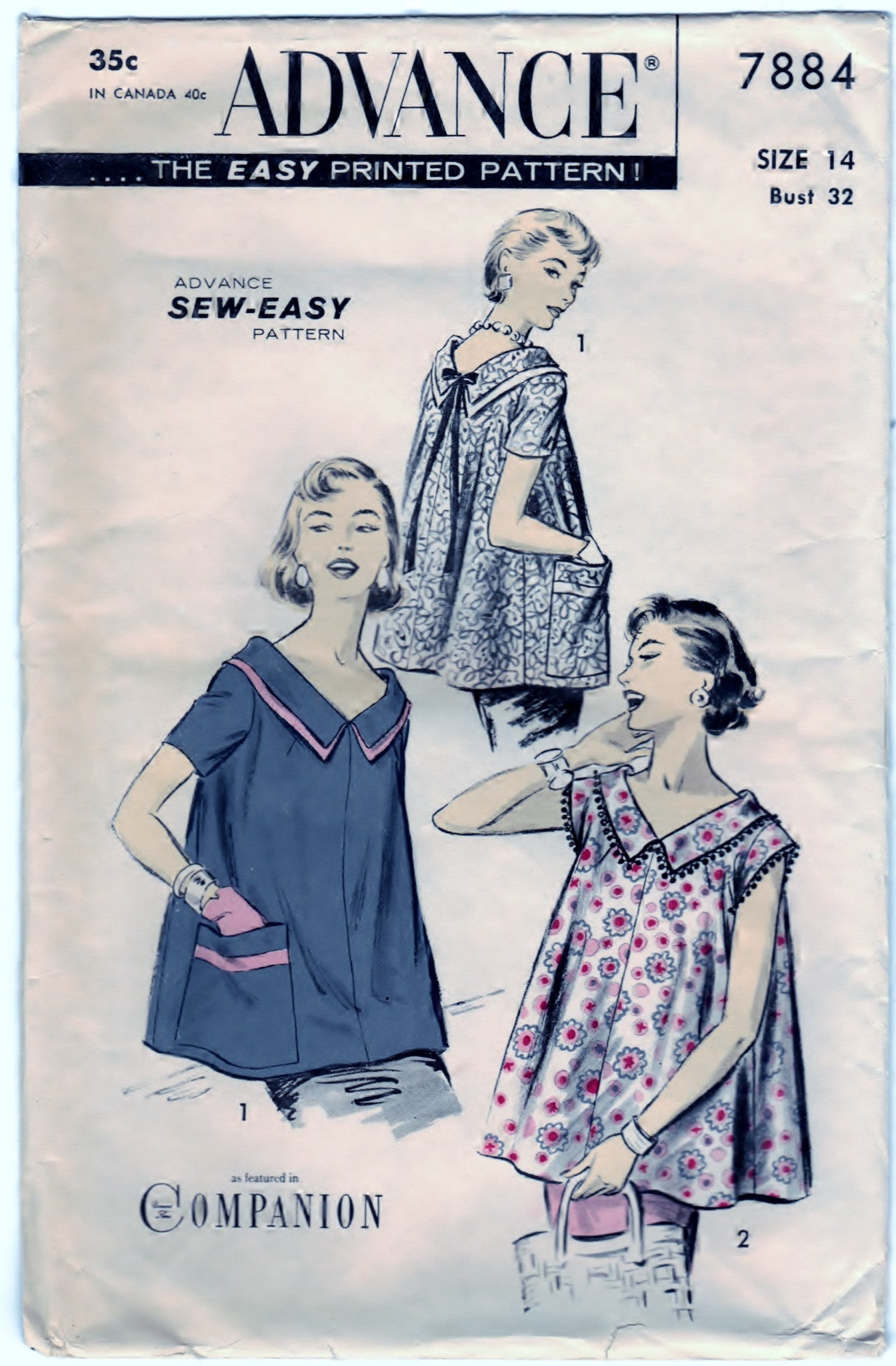 Vintage Patterns – tagged "peter pan collar" – SharPharMade