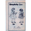 Simplicity 6561 Pattern Vintage Toddlers Sundress and Jumper – SharPharMade