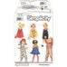 Simplicity 7017 Pattern Vintage Toddler Overalls, Sundress, Jumper, An ...