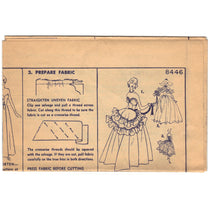 Simplicity 8446 Pattern Vintage Junior Misses and Misses One-Piece Dre ...